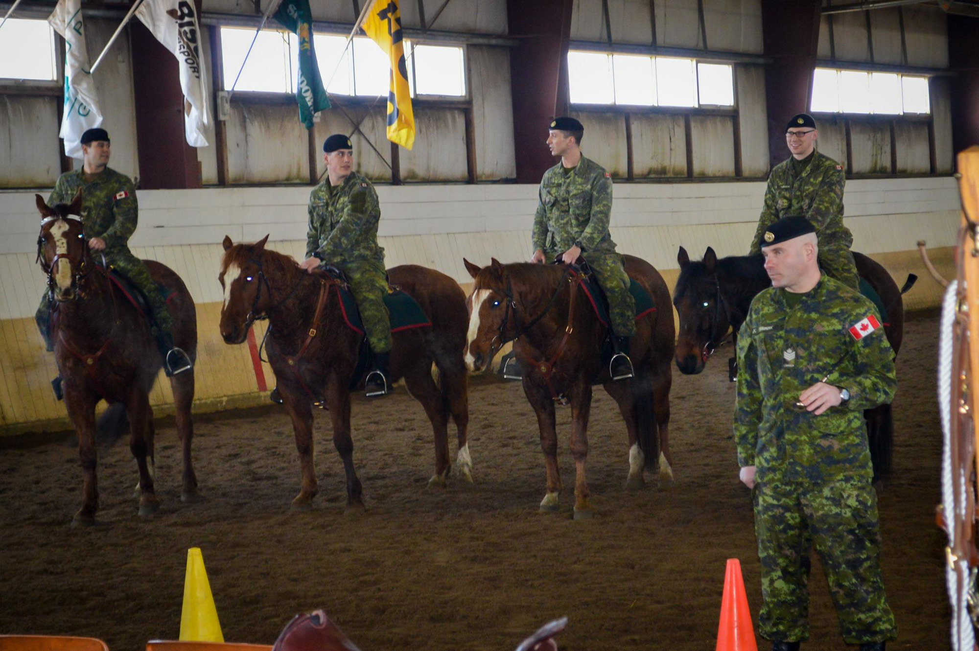 Strathcona Mounted Troop Gets Kitted Out